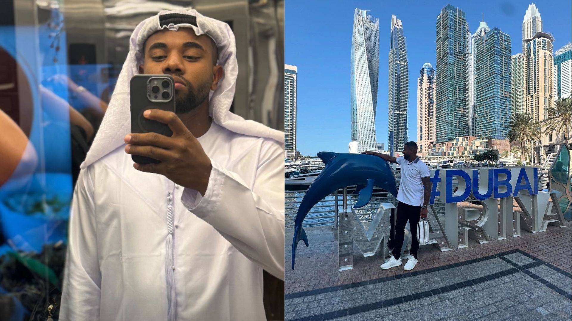 Davi Brito Celebra Viagem Para Dubai; Veja Fotos | Taktá No AR
