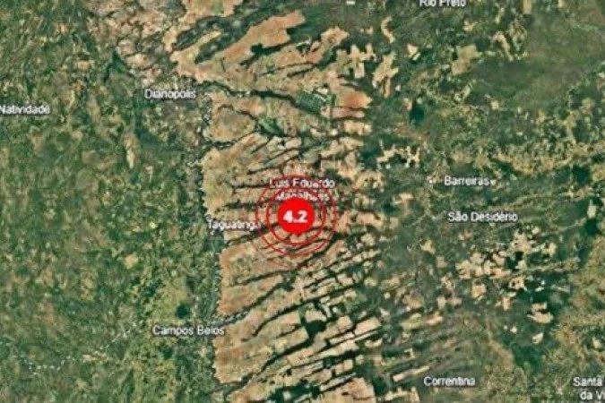 VÍDEO: Tremor De Terra De Magnitude 4,2 é Sentido Na Bahia E Tocantins ...
