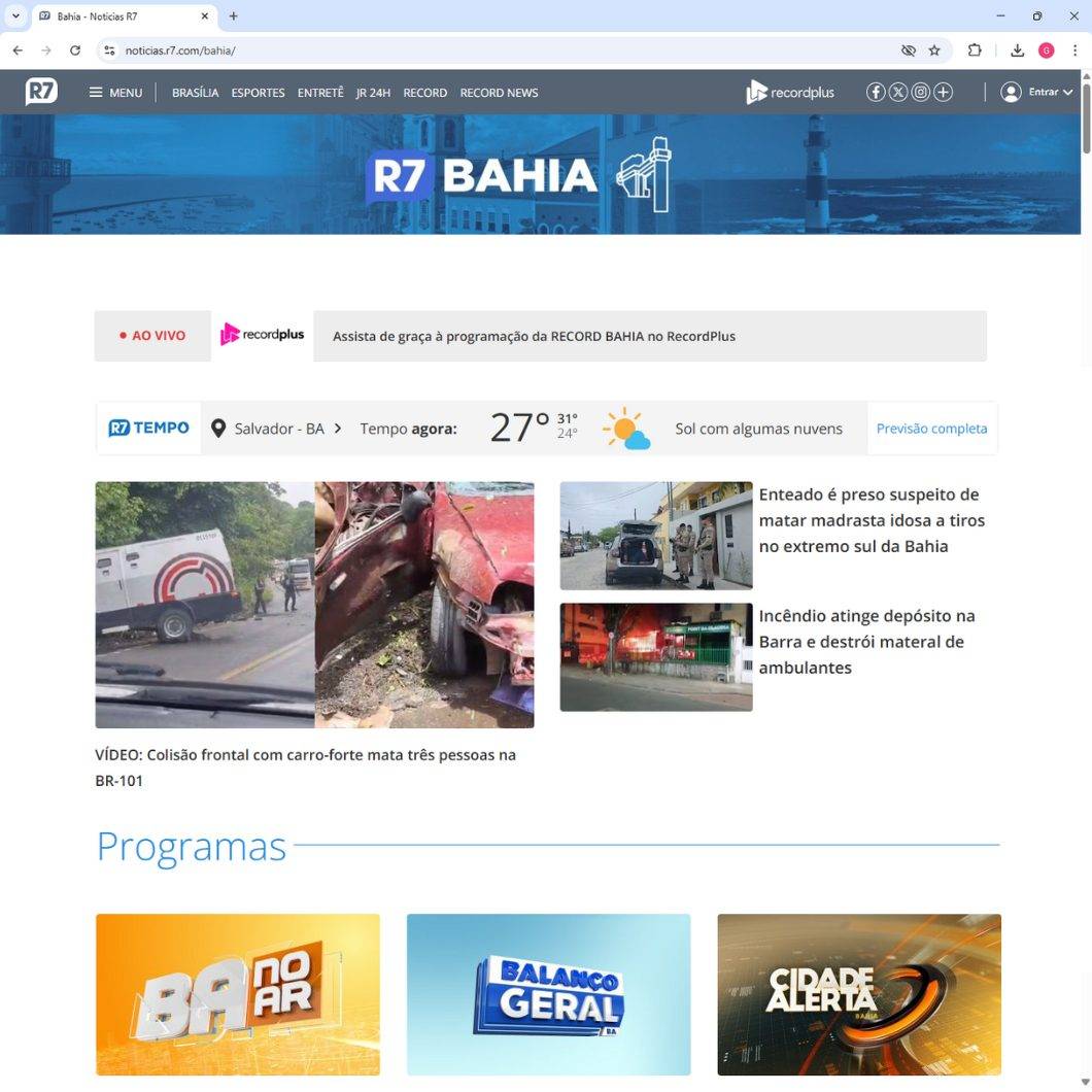 VÍDEO: R7 Lidera Audiência No País E é Protagonista No Jornalismo ...