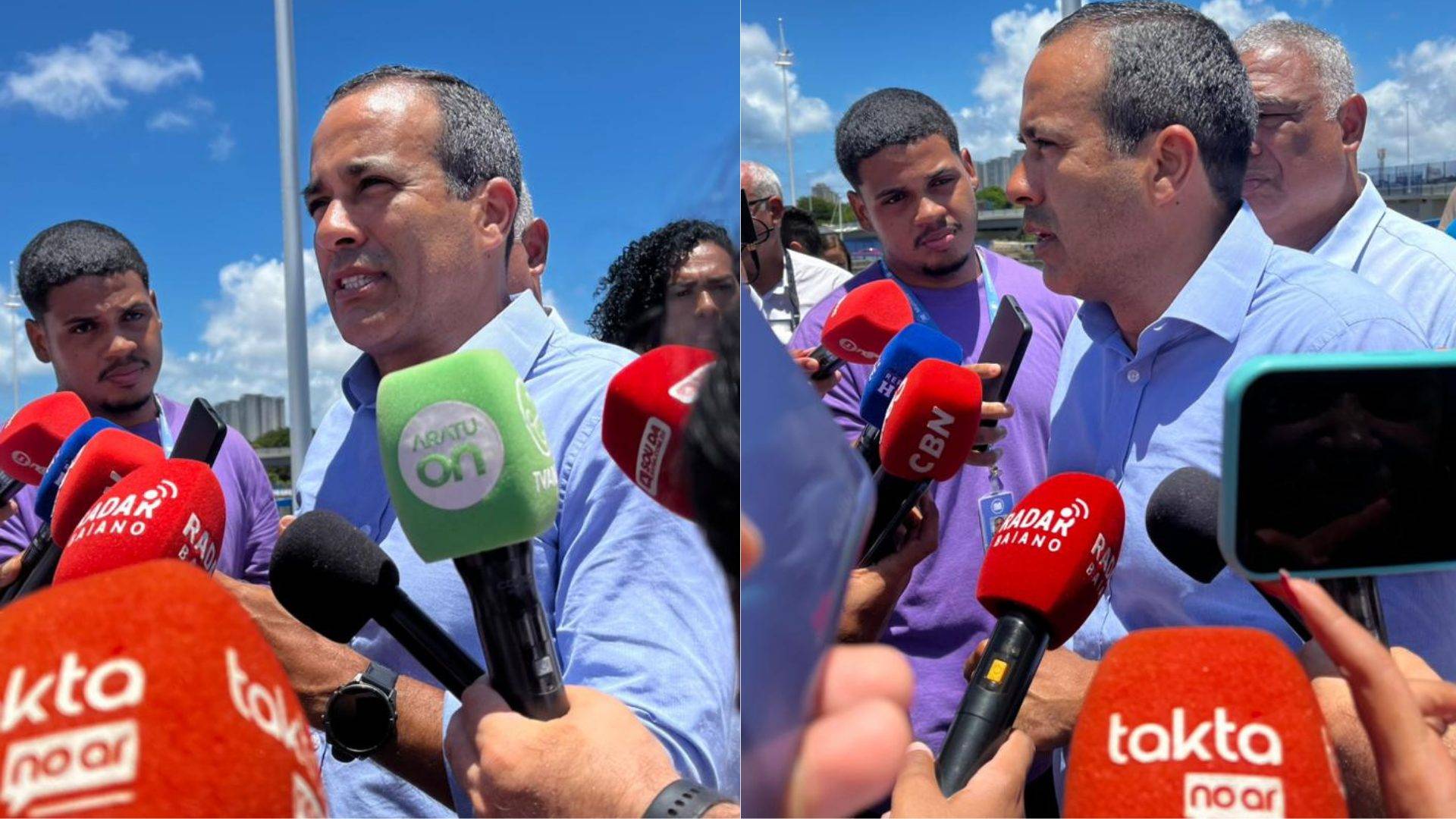 Bruno Reis Afirma Estar Aberto Ao Diálogo Com Angelo Coronel | Taktá No AR